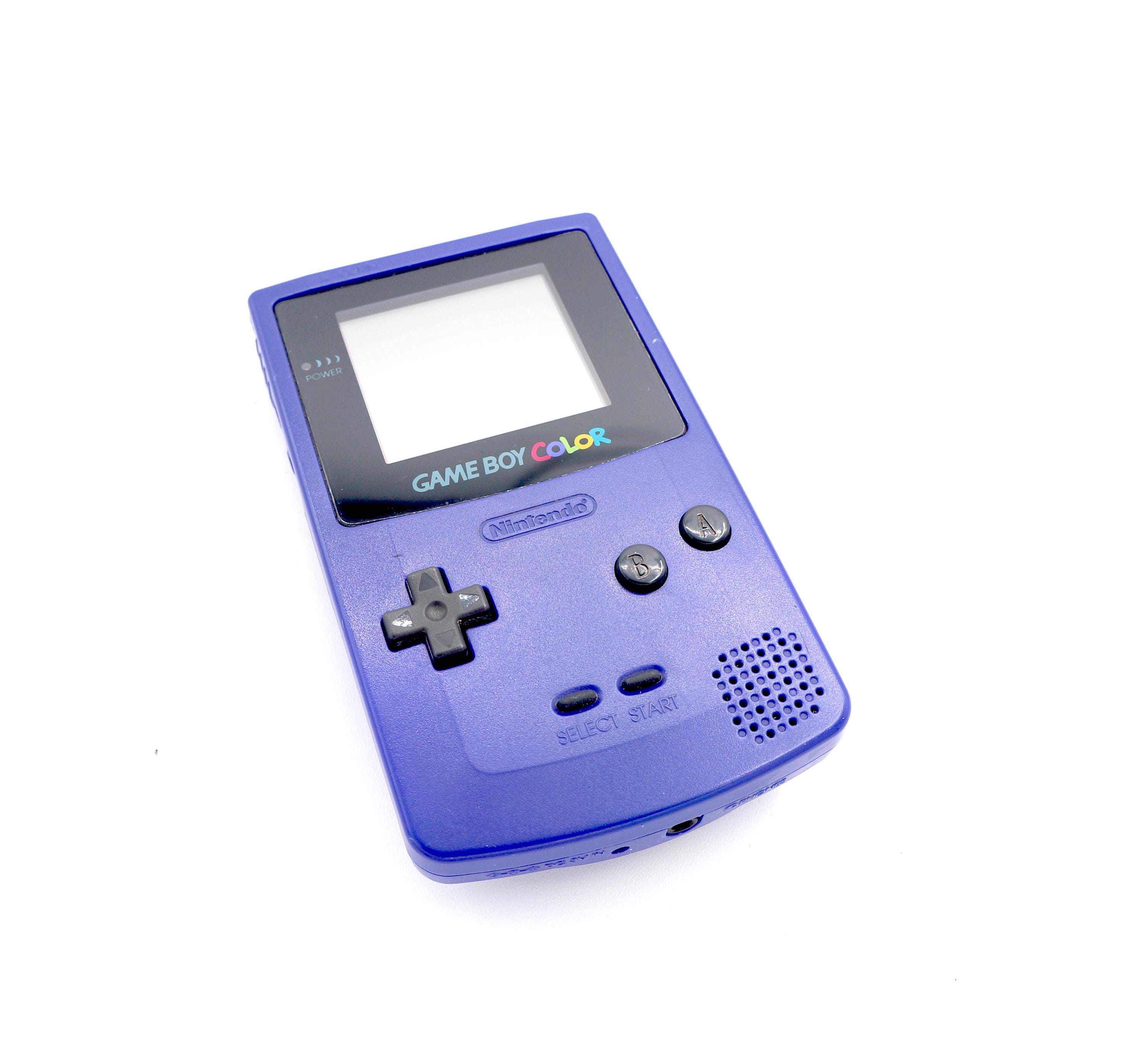 Vintage Original Nintendo Gameboy Color Working Game Boy Grape Purple ...