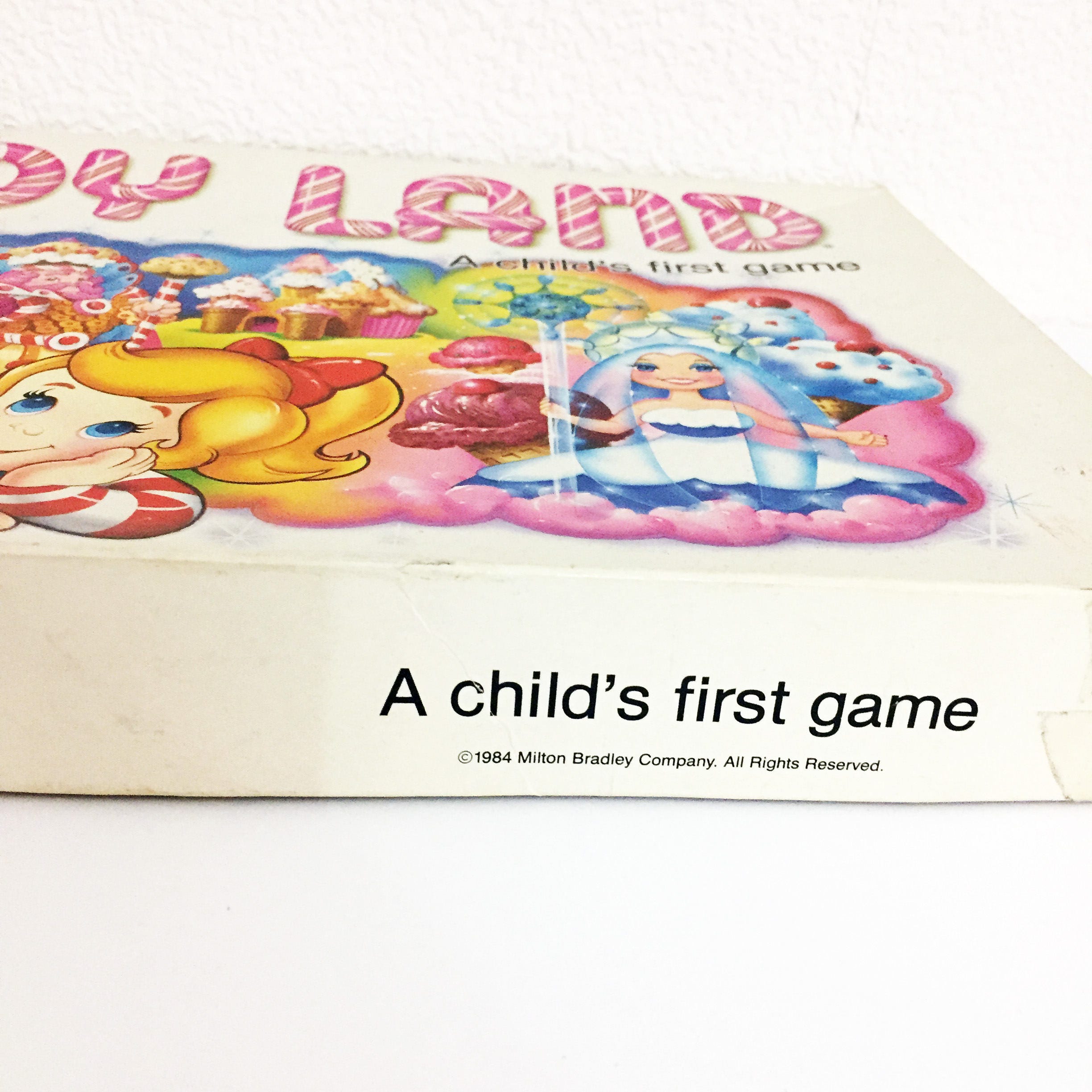 Vintage Original Candy Land Milton Bradley Board Game 1984 Candyland ...