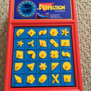 Vintage the Game of Perfection Board Game Milton Bradley 1980s 1990s ...