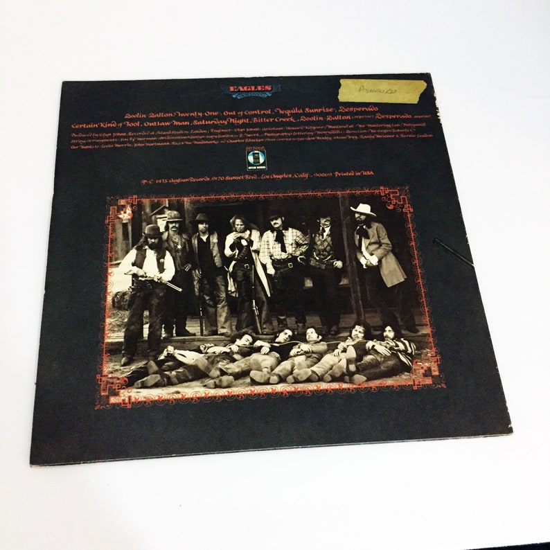 Vintage Eagles Desperado Album Vinyl LP Record 12 | Etsy