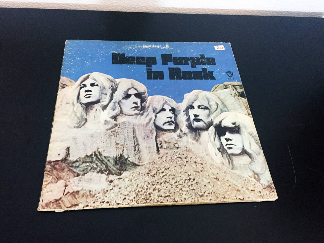 Original Deep Purple in Rock Vinyl Record LP 1973 Gatefold Album 12 ...