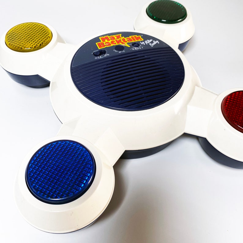 Vintage Max Backtalk Game Electronic Game Toy Tested Works - Etsy