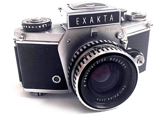 Vintage Exakta VX1000 Ihagee Dresden German 35mm Film Camera SLR With ...