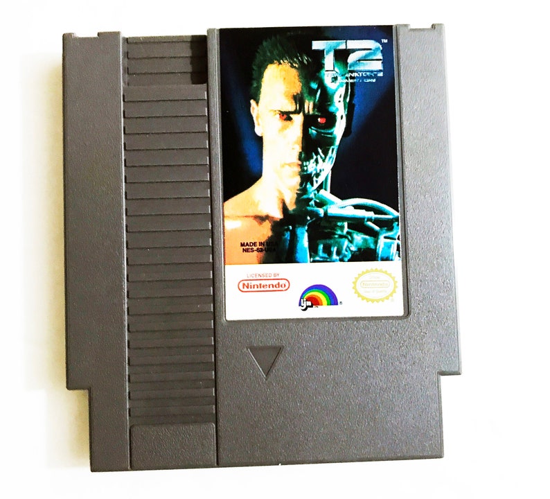 Vintage NES T2 Judgment Day Nintendo Video Game 1992 Tested - Etsy