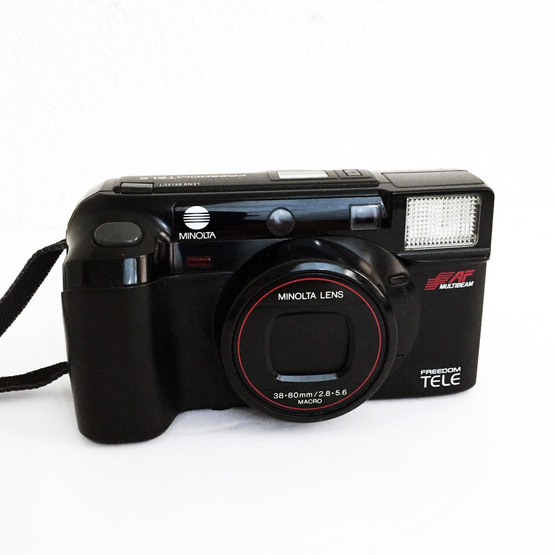 Minolta Freedom Tele Film Point and Shoot Camera 38mm to 80mm Zoom ...