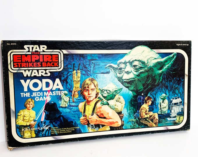 Vintage Star Wars Yoda the Jedi Master Game the Empire Strikes Back ...