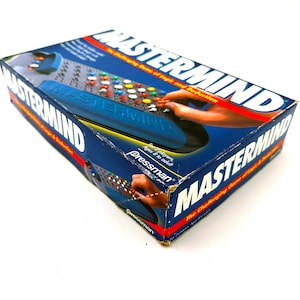 Vintage Mastermind Board Game by Pressman 1996 100% Complete Puzzle ...