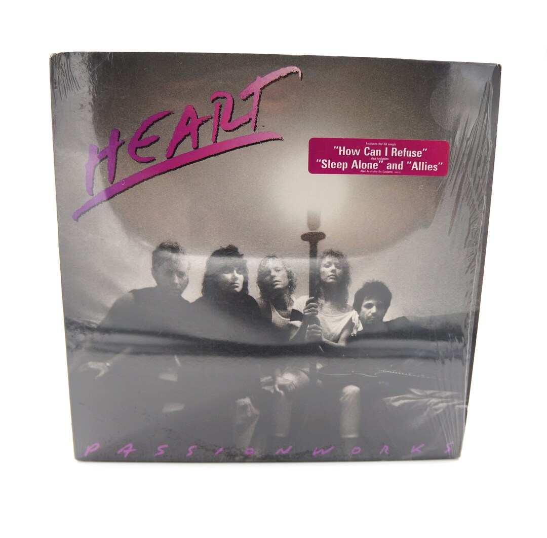 Vintage Heart Passionworks LP Record Vinyl Album 12" Original 1983 ...