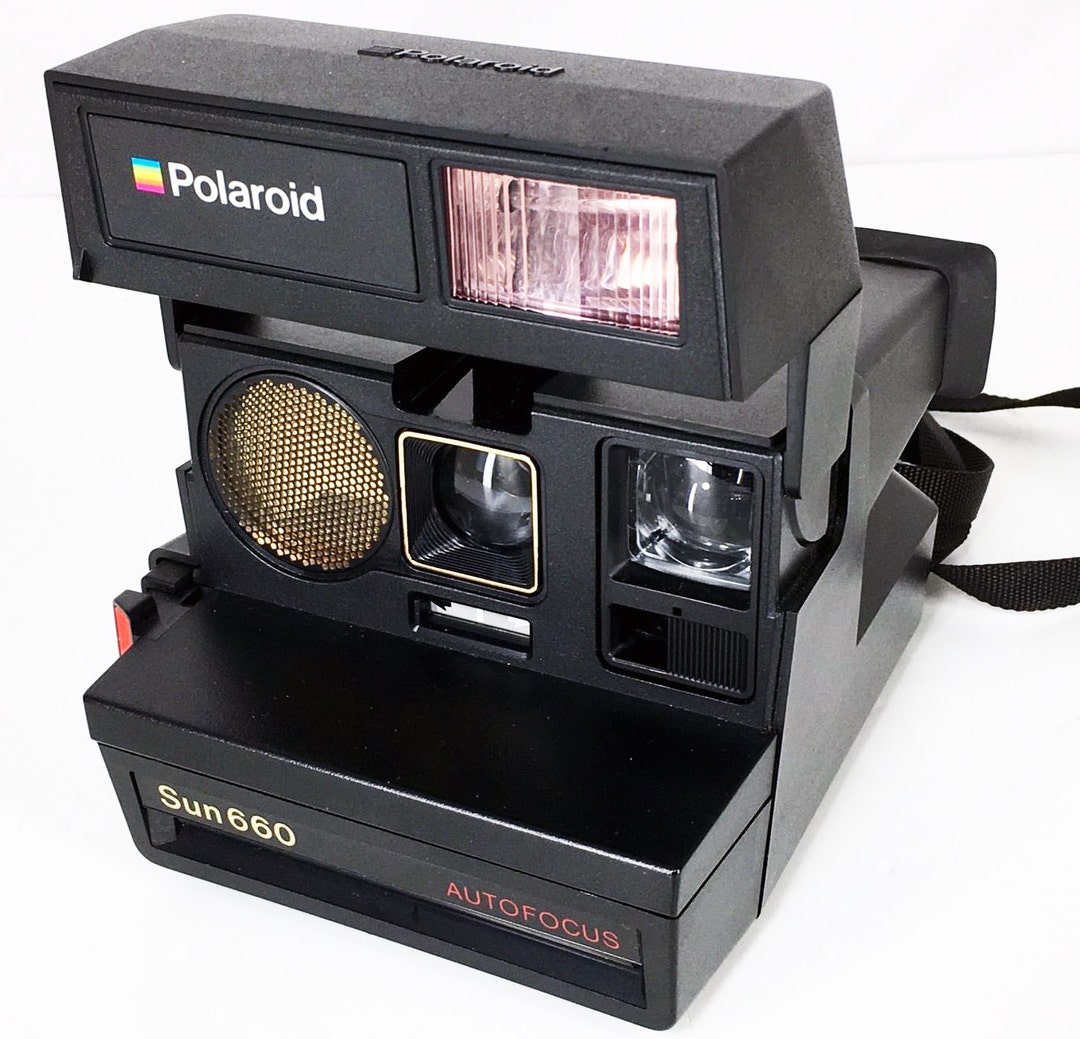 Polaroid Sun 660 AF Auto Focus Instant Film Camera Tested Works - Etsy