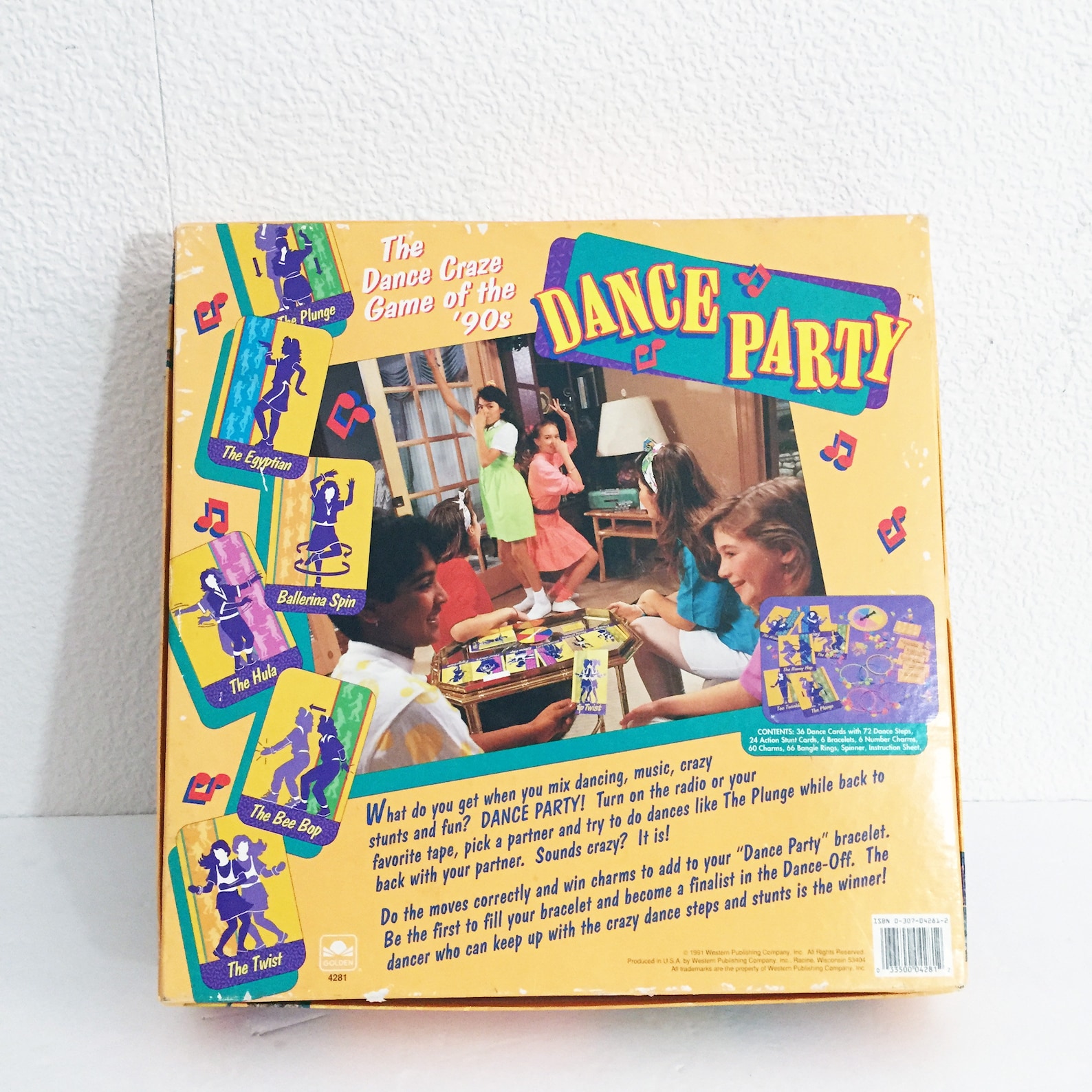 Vintage Dance Party Board Game From Golden 1990s Complete 90s Games ...