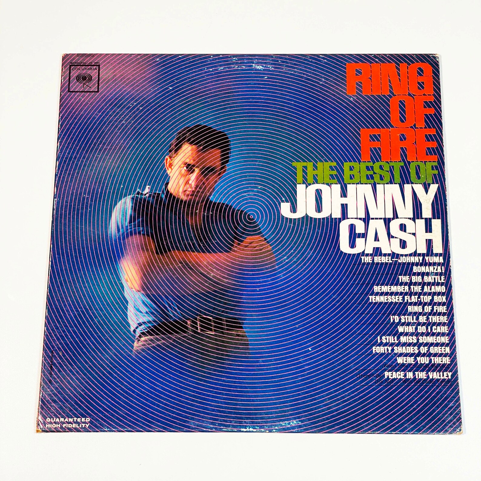 Vintage Johnny Cash Ring of Fire the Best of Johnny Cash - Etsy