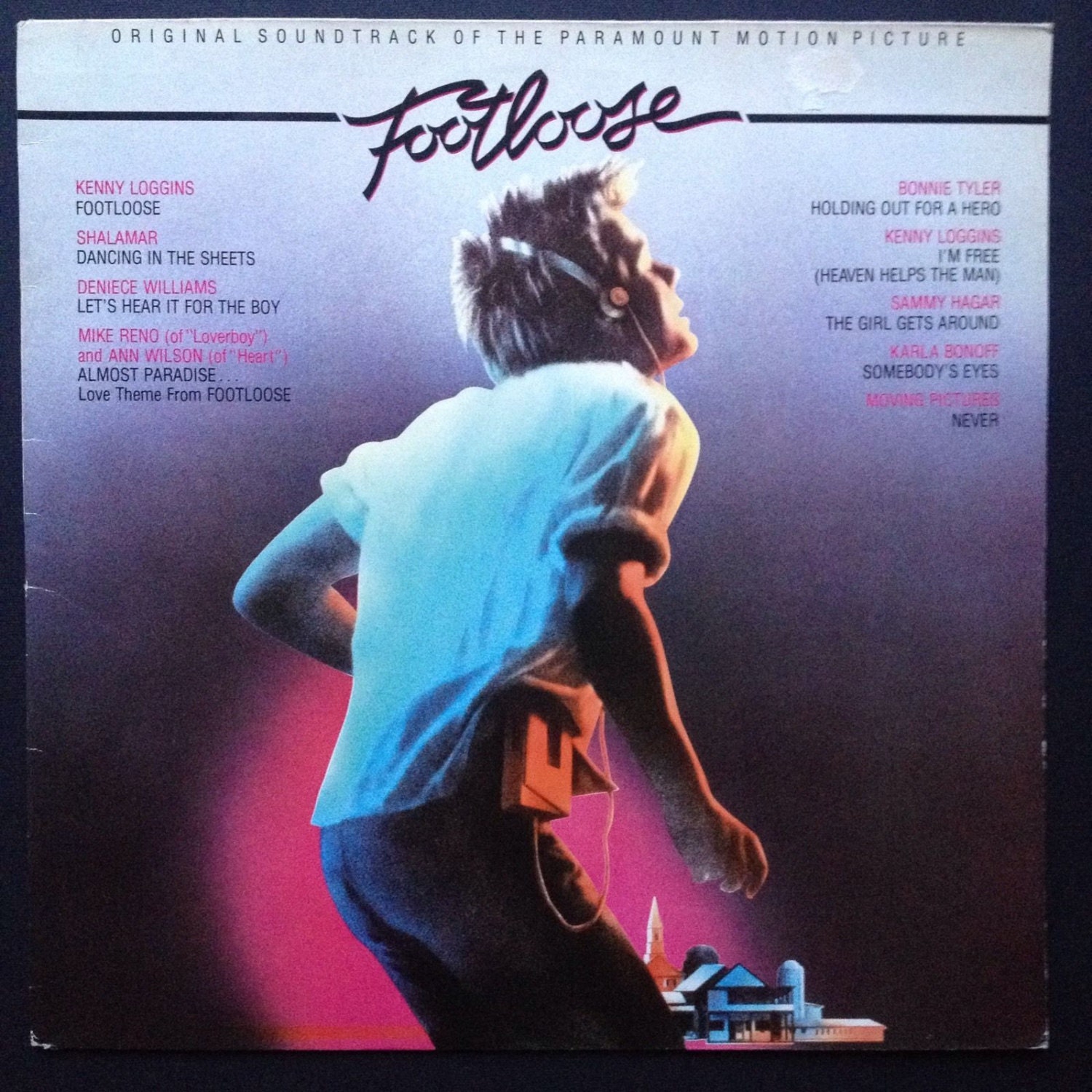Vintage Footloose Soundtrack LP Record Vinyl Album 12 | Etsy