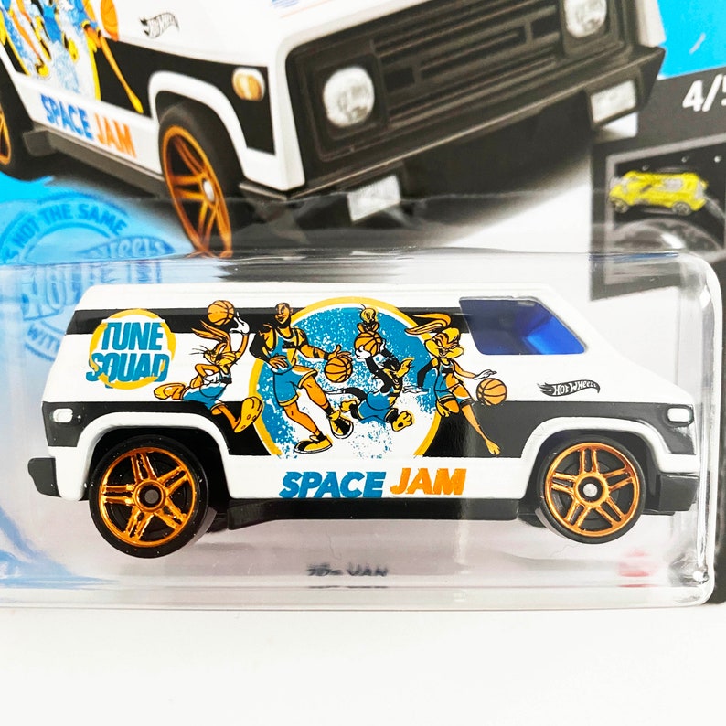 Hot Wheels Space Jam Movie 70s Van Toy Car 1:64 Scale - Etsy