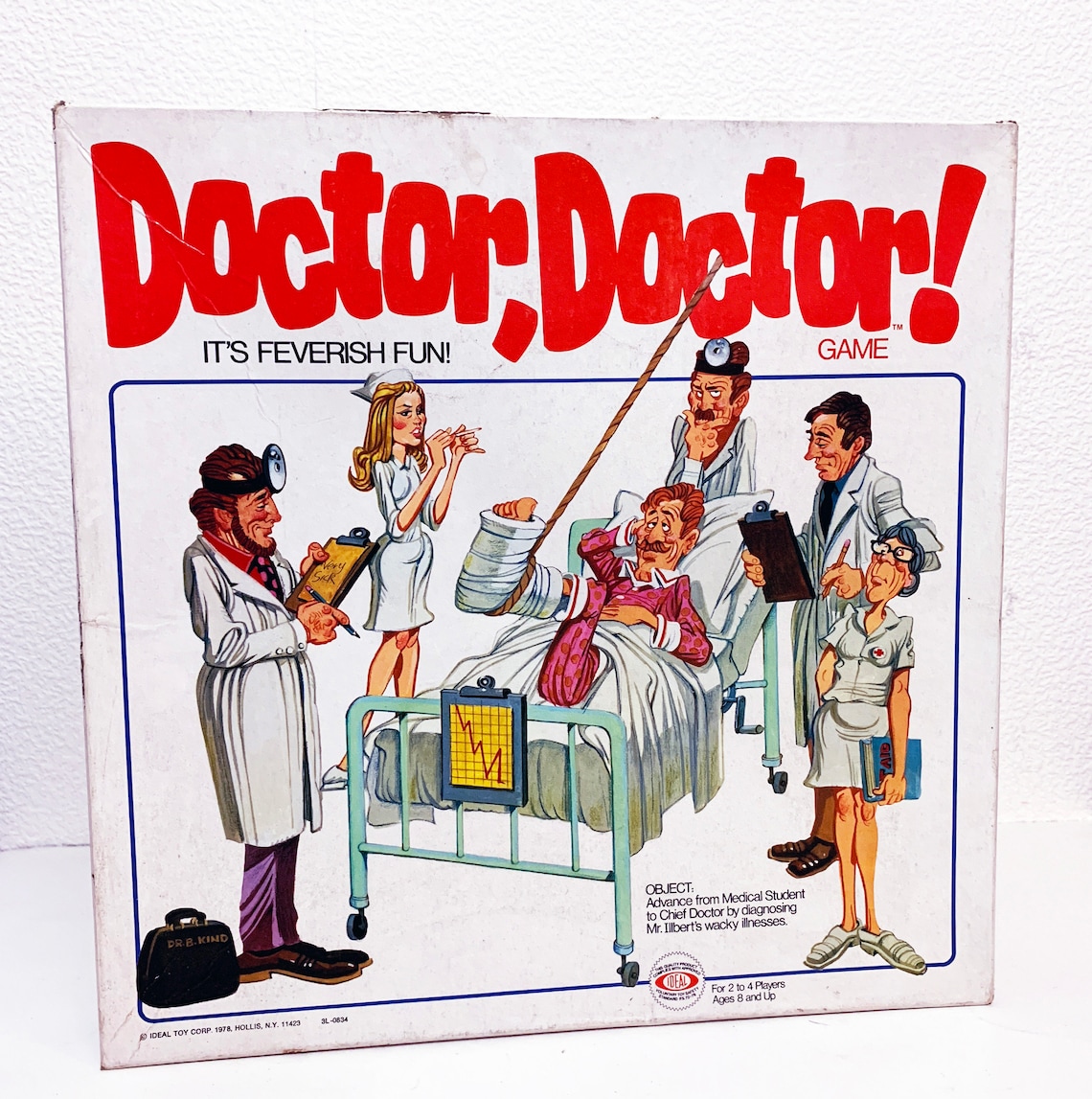 Vintage Doctor Doctor Board Game by Ideal 1978 100% Complete - Etsy