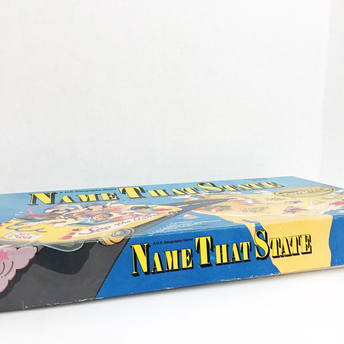 Vintage Name That State Board Game Educational Learning Game - Etsy