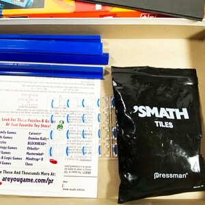 Vintage Smath Board Game 100% Complete 1999 90s Educational Math Game ...