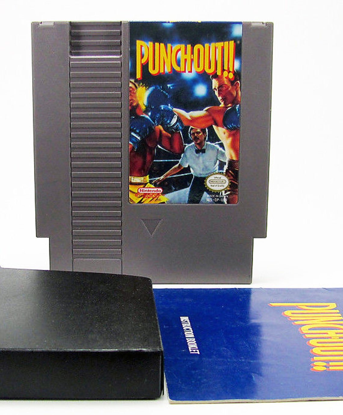 Vintage Nintendo NES Punch Out Video Game Rare - Etsy