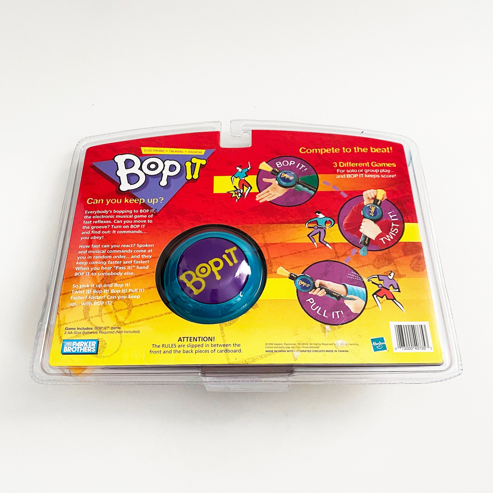 Vintage Sealed Bop It Game, 1996 Hasbro Toy - Etsy