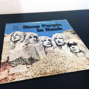 Original Deep Purple in Rock Vinyl Record LP 1973 Gatefold Album 12 ...