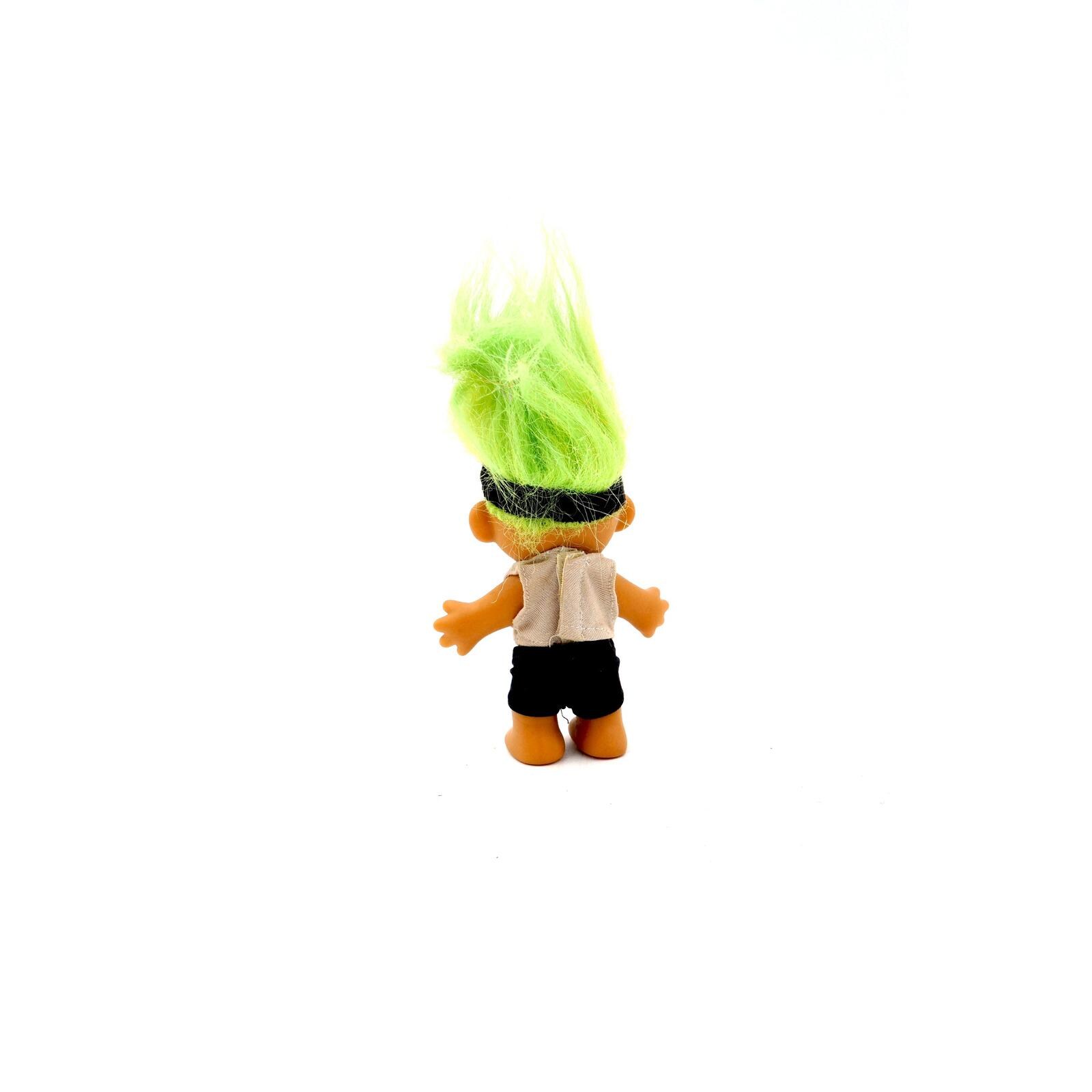 Vintage Russ Troll Gym Doll – 1990s Good Luck Troll With Neon Hair ...