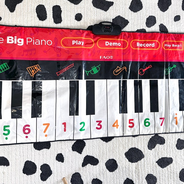 Piano Keyboard Mat - Etsy