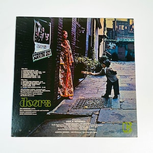 Original the Doors Strange Days Vinyl Record LP Excellent Press 1967 ...