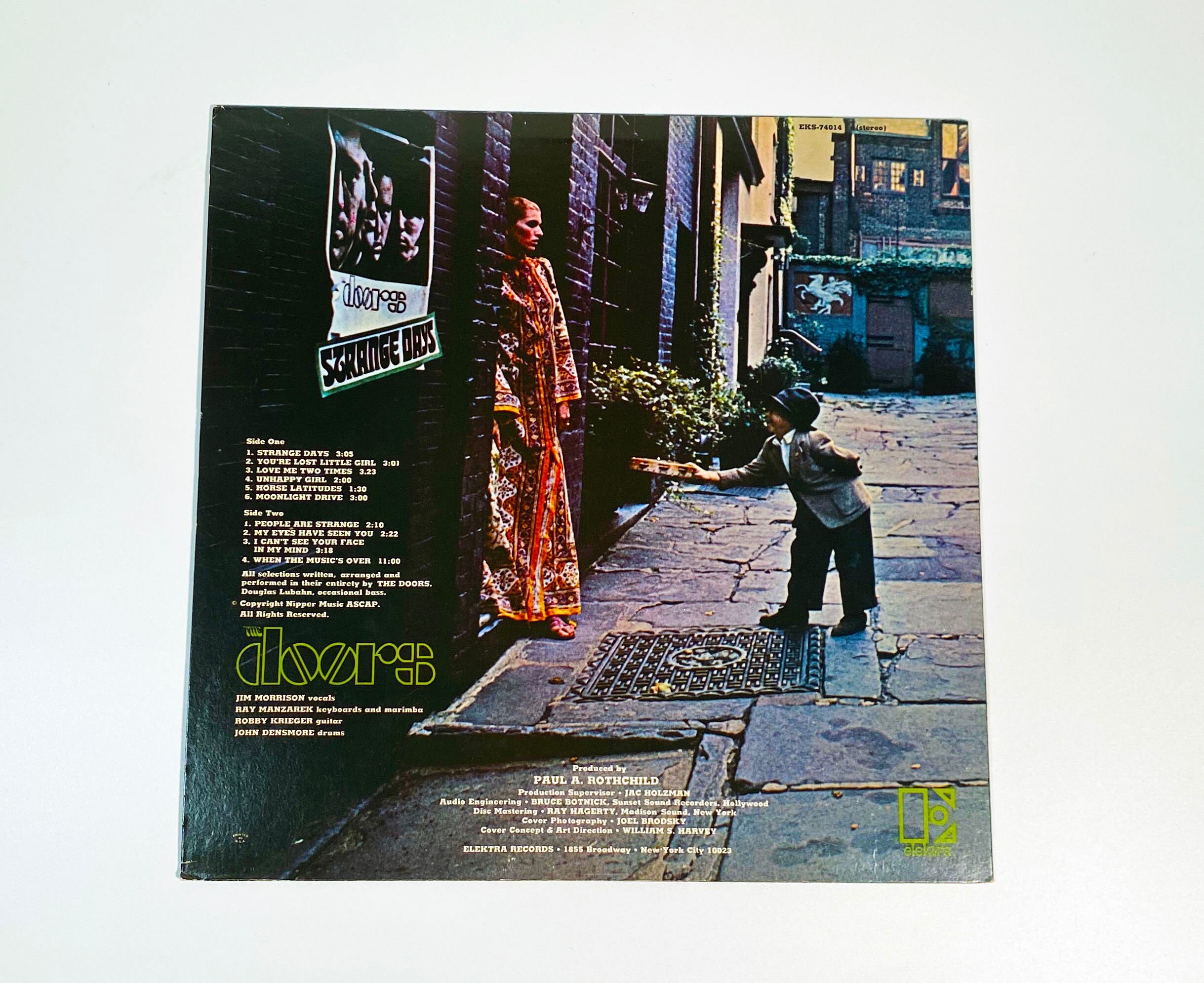 Original The Doors Strange Days Vinyl Record LP Excellent | Etsy
