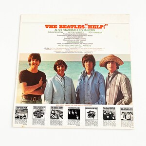 Vintage the Beatles Help Soundtrack Capitol Gatefold Double Album 12 ...