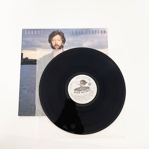Vintage Original Eric Clapton August Record Album Vinyl 12" 1980s 80s ...