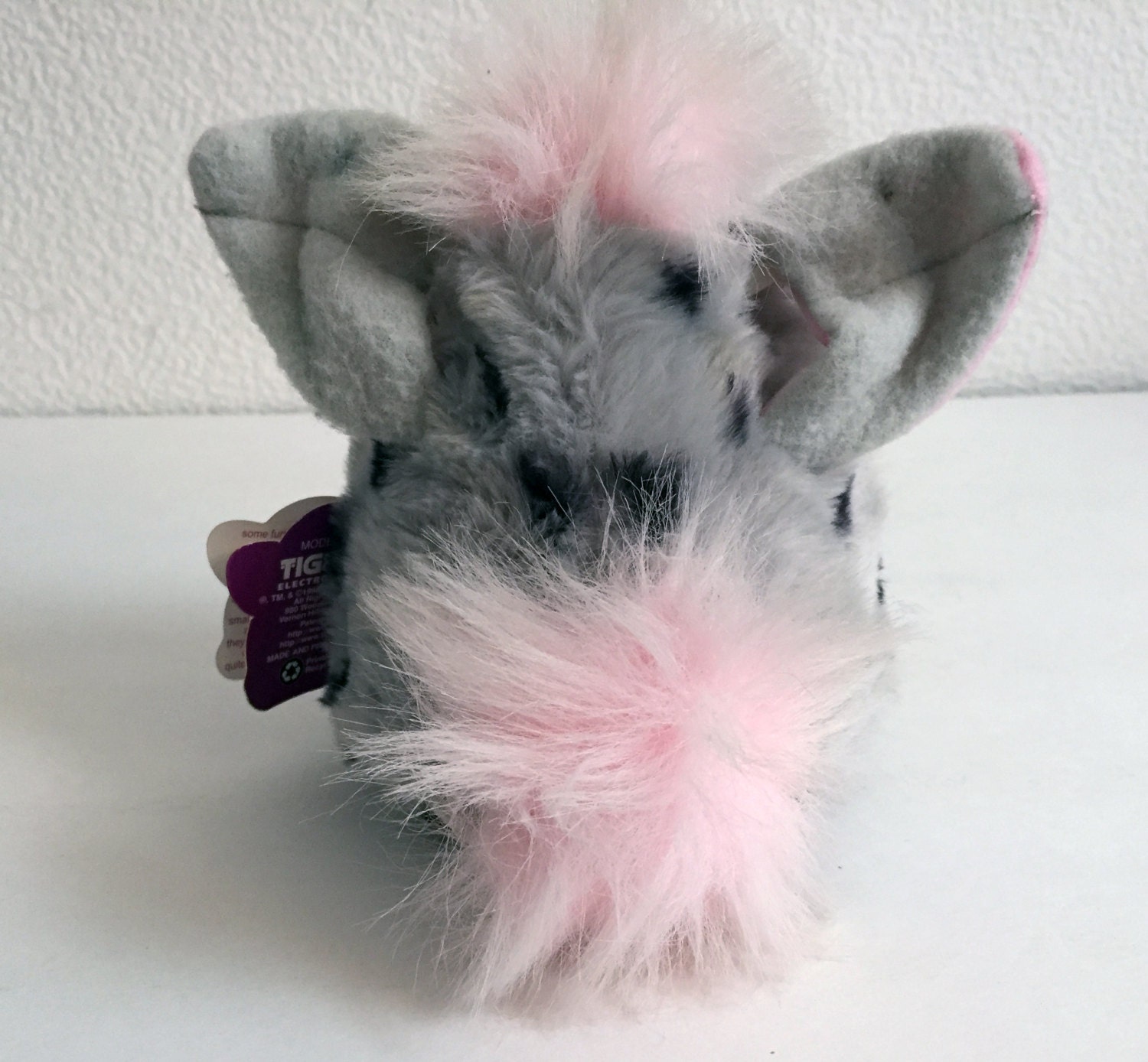 Vintage Pink Gray Furby 1990s Tested and Works With Tags by Tiger ...