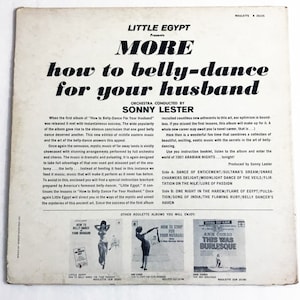 Vintage Little Egypt How to Belly Dance for Your Husband LP Record ...