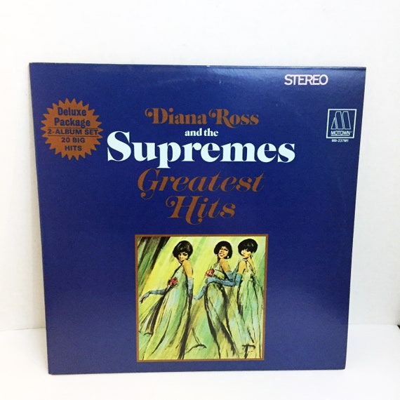 Vintage the Supremes Greatest Hits Original Album Record 12 - Etsy