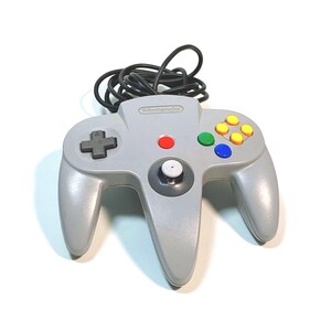 Vintage OEM Nintendo 64 Video Game Controller Original Controls N64 ...