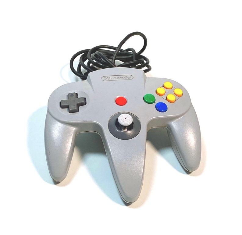 Vintage OEM Nintendo 64 Video Game Controller Original Controls N64 ...
