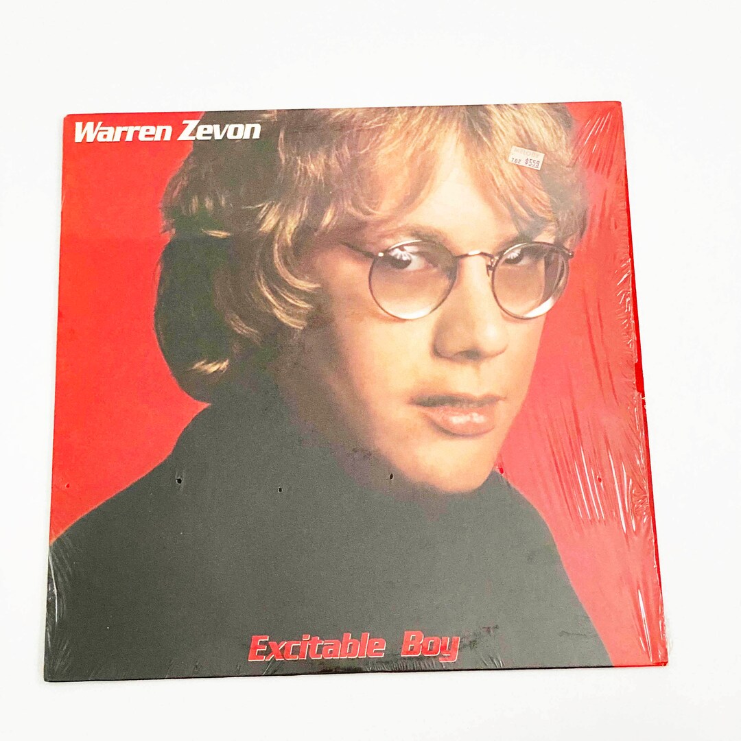 Vintage Warren Zevon Excitable Boy Vinyl Record LP 1978 Album 12" 70s ...