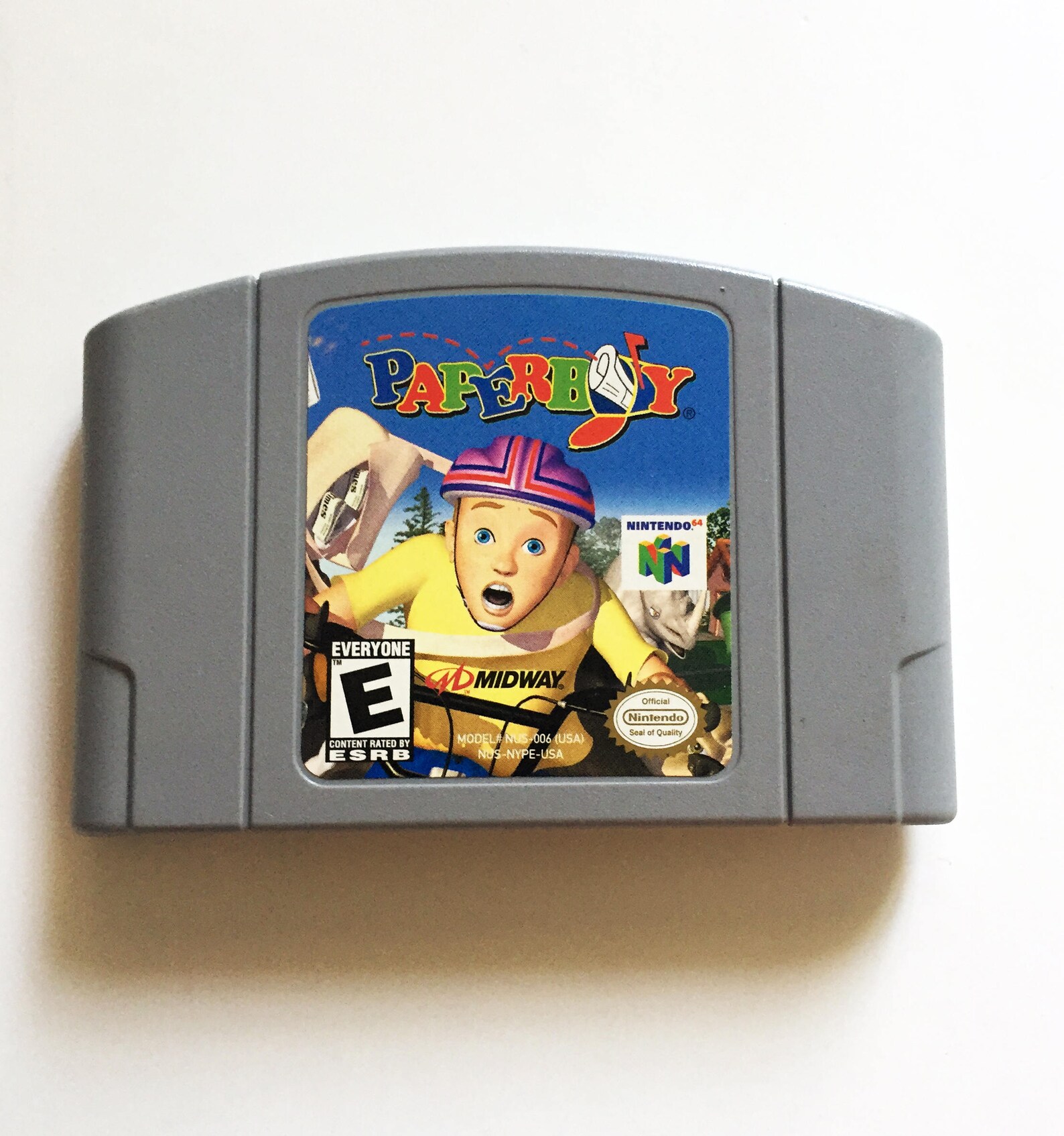 Vintage Paperboy Nintendo 64 Tested Excellent Very Clean N64 - Etsy