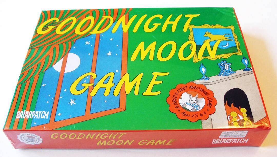 Vintage Goodnight Moon Board Game 100 Complete By Briarpatch 90s 1990s Toys Etsy