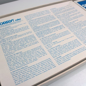 Vintage 80s Sorry Board Game by Parker Brothers Complete 1980s Toys ...