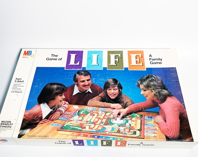 Vintage Game of Life Milton Bradley 100% Complete Classic Game 1981 ...