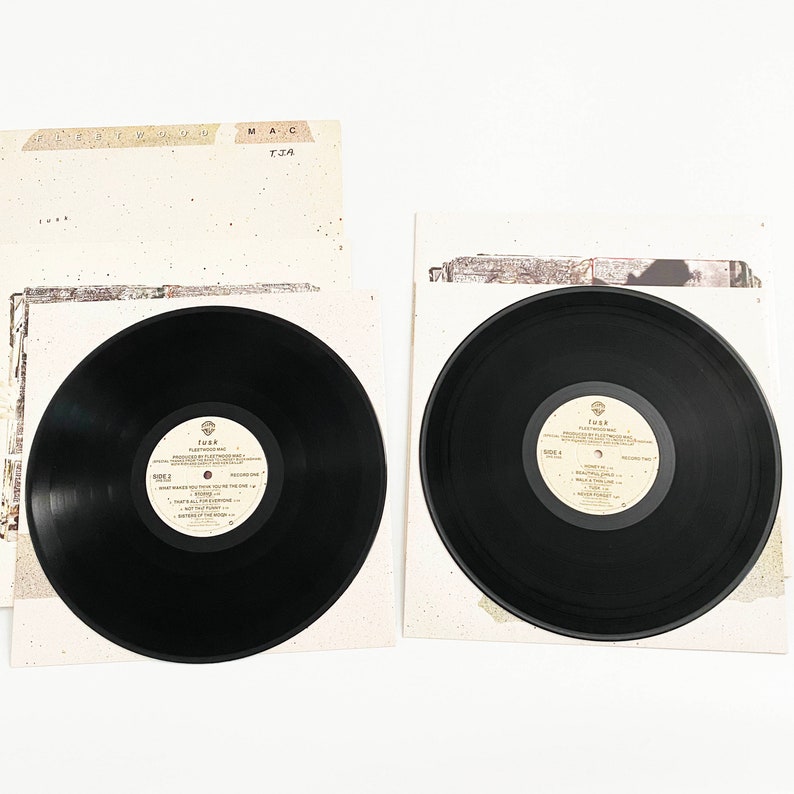 Vintage Fleetwood Mac Tusk LP 1979 Double Album Vinyl 12 | Etsy