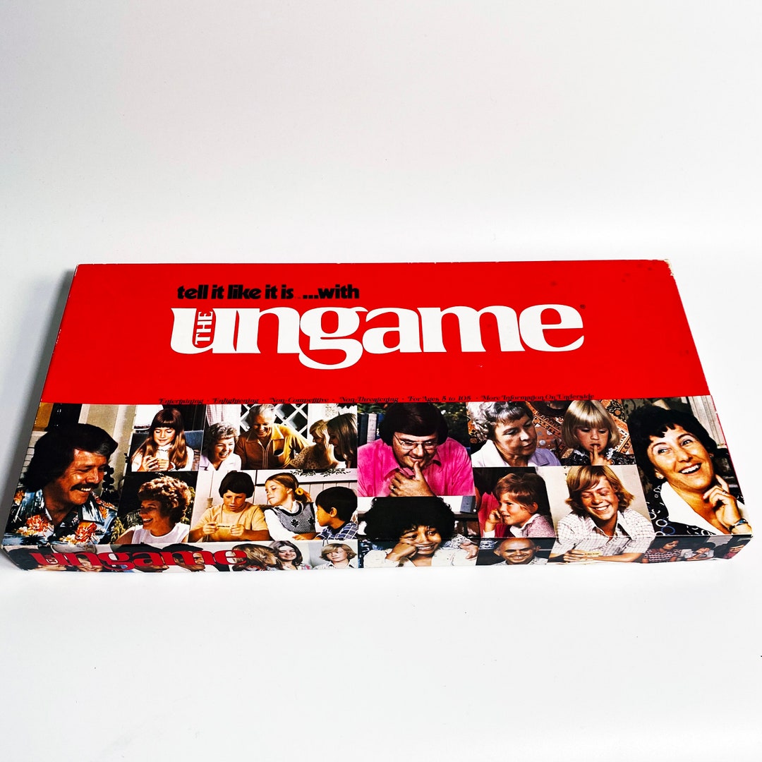Vintage 1975 the Ungame Board Game by Parker Brothers Complete Game of ...
