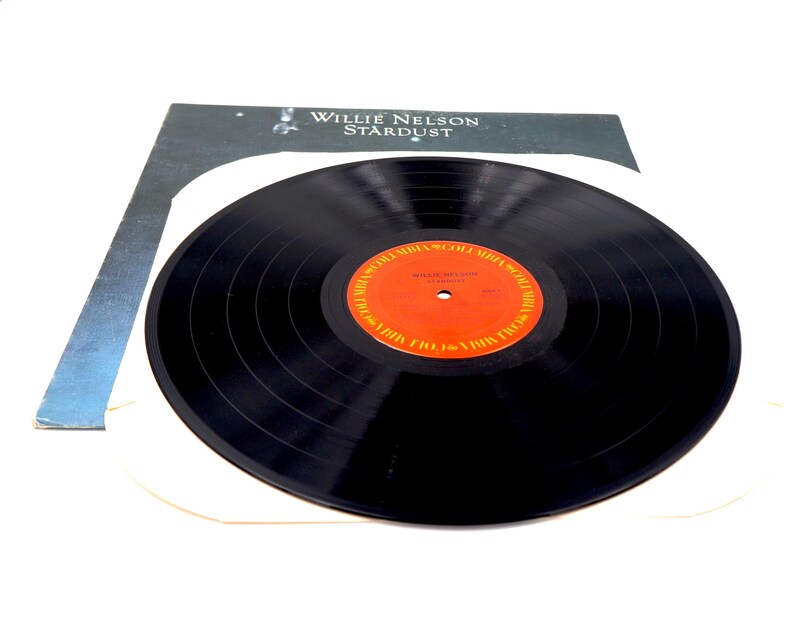 Vintage Willie Nelson Stardust Vinyl LP Record 12" Original 1978 1970s ...