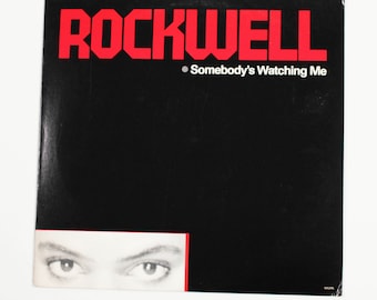 ROCKWELL - Somebody's Watching Me 1984 Portugal Issue Rare Original ...