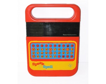 Vintage Texas Instruments Speak and Math Educational Toy | Etsy