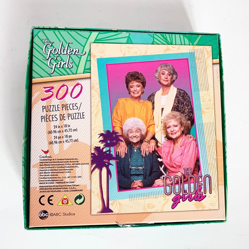Golden Girls 300 Piece Puzzle Complete Made by Cardinal - Etsy