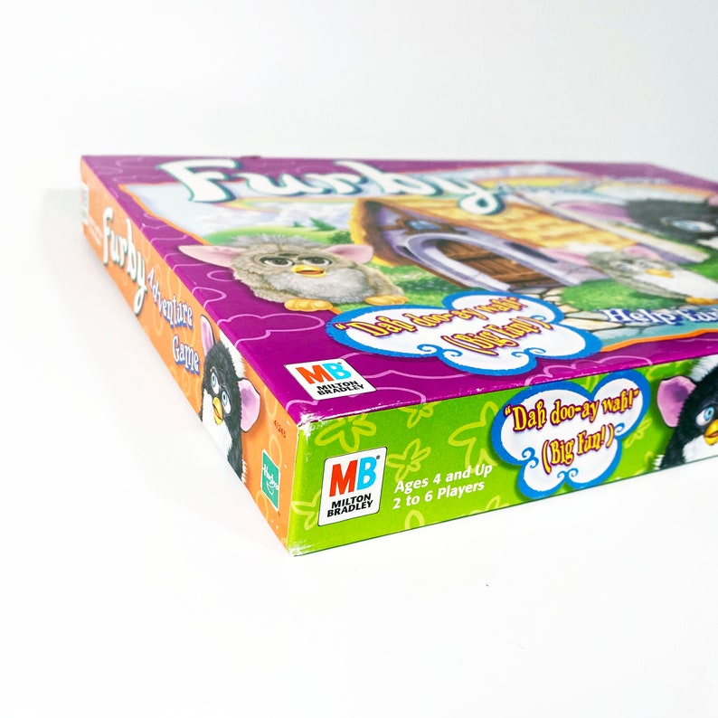Vintage Furby Adventure Game 1999 100% Complete Board Game 1990s 90s ...
