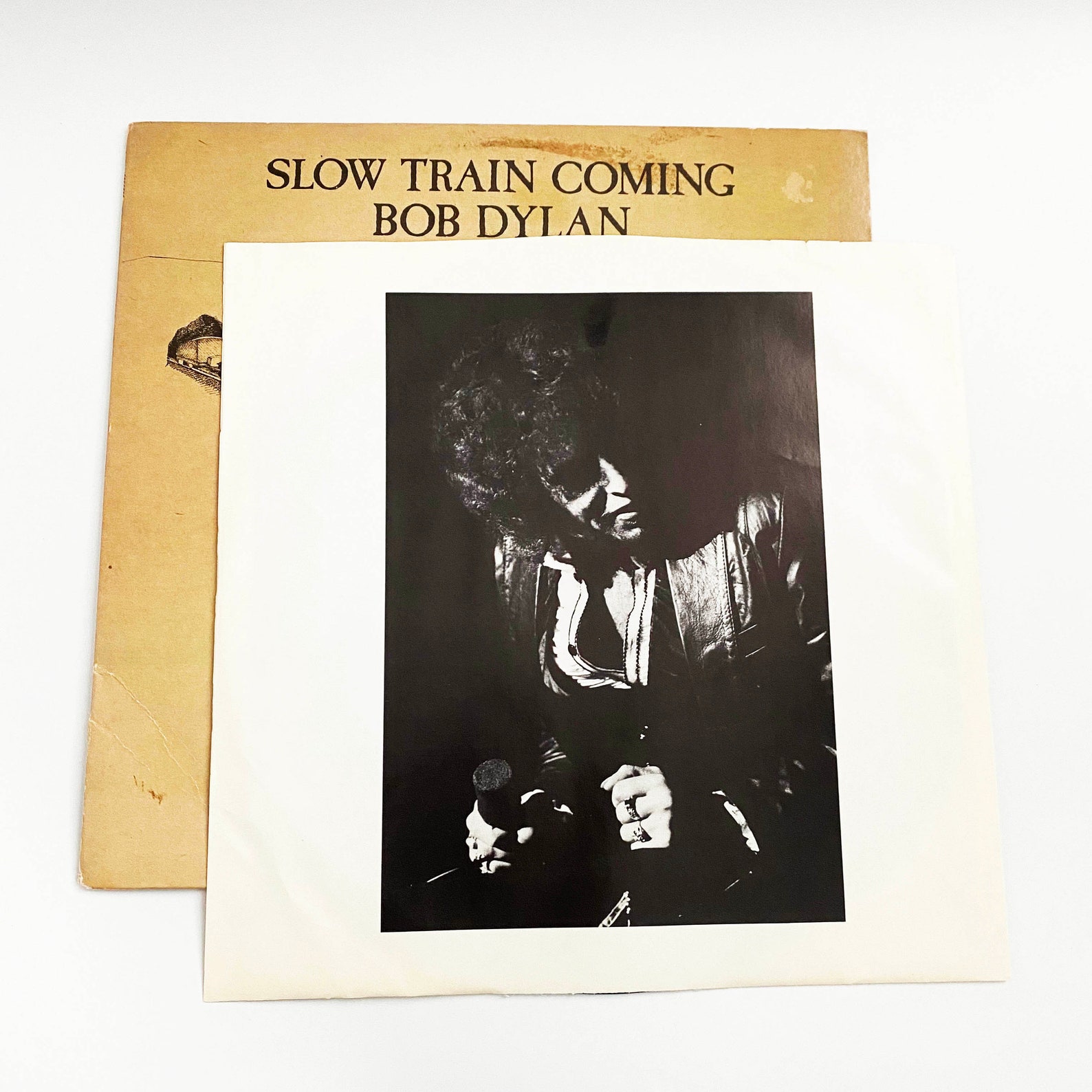 Vintage Bob Dylan Slow Train Coming Vinyl LP Record Album 1979 - Etsy