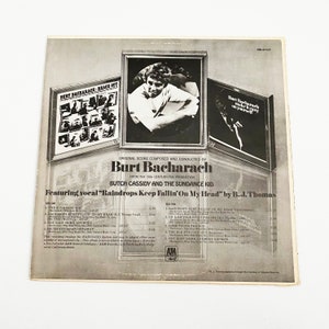 Vintage Burt Bacharach Butch Cassidy and the Sundance Kid Soundtrack ...