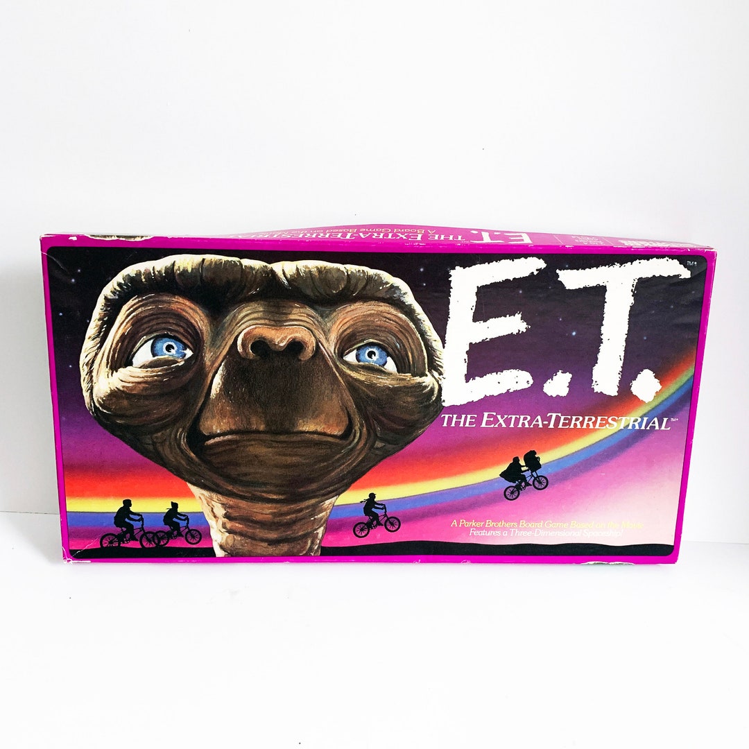 Vintage E.T. the Extra-terrestrial Board Game 100% Complete 1982 Steven ...