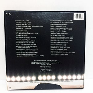 Vintage Bruce Springsteen Live 5 LP Box Set 1975-85 Vinyl LP Record ...